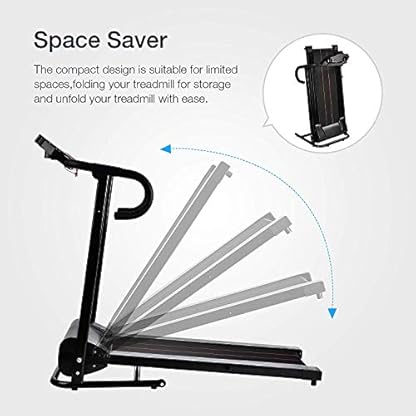 MURTISOL Electric Treadmill Folding Running Machine, Running Treadmill ...