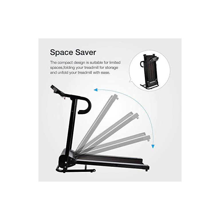 MURTISOL Electric Treadmill Folding Running Machine, Running Treadmill ...