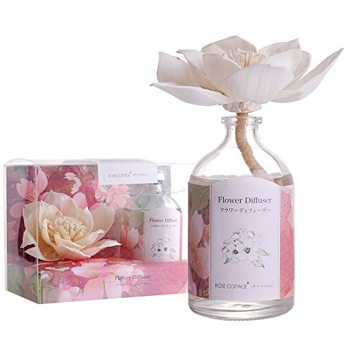 Rose Cottage Reed Diffuser Air Freshener Scented Sticks Fragrance Oil ...