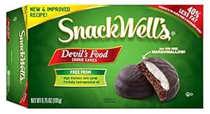 Amazon.com: SnackWell's Devil's Food Cookie Cakes, Original, 6.75 Ounce ...