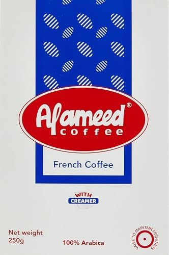 ALAMEED Al Ameed Coffee French With Creamer, 250 gm- Pack Of 1 price in ...