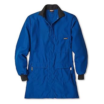 Workrite Uniform 353CH45RB2L 0R Flame-Resistant/Chemical Protection Lab ...