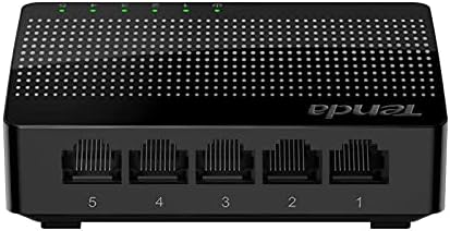 سعر Tenda 5 Port Gigabit Ethernet Switch, Network Switch with Port LEDs ...