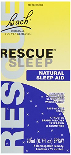 The Best Homeopathic Sleep Aid: Bach's Rescue Remedy for Sleep