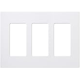 Amazon.com: Lutron Claro Light Switch Cover Plate, 1 Gang Wallplate ...