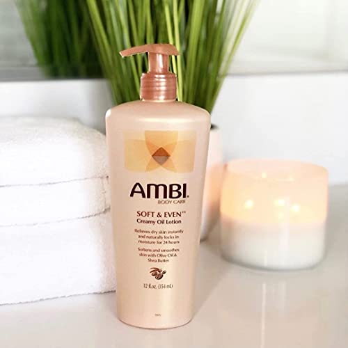 Ambi Soft & Even Creamy Oil Body Lotion | Dry Skin Relief | Fast ...