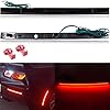 NJSBYL Corvette C7 LED Bumper Reflector Lights for 2014-2019 Chevrolet ...