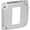 Electrical Box Industrial 1900 Box Cover 4" Square Cover Metal ...