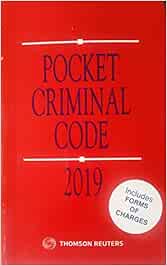 Pocket Criminal Code 2019: Annual volumes supplied on standing order ...