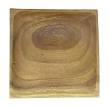 Handcrafted Mango Wood Plates - The Green Head