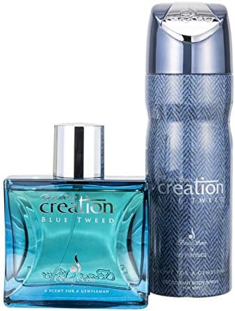 CREATION BLUE TWEED HOMME EDP and DEO SET price in UAE | Amazon UAE ...