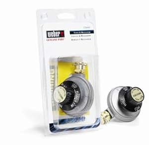 Amazon.com : Weber 3643 Go-Anywhere Valve and Regulator Assembly ...