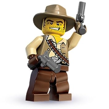 Amazon.com: LEGO 8683 Minifigures Series 1 - Cowboy: Toys & Games