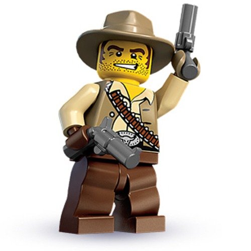 Amazon.com: LEGO 8683 Minifigures Series 1 - Cowboy: Toys & Games