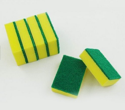 KANGLILAI Clare Scour - Heavy Duty Sponge Scouring Pads - Green scourer ...
