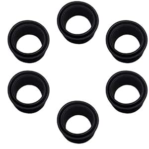 Amazon.com : Super SW 6 Pieces Black Rubber Fishing Rod Holder Insert ...
