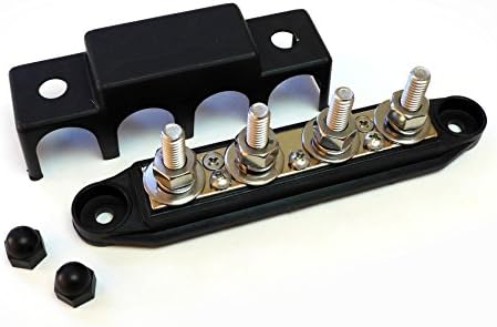 سعر Bay Marine Supply Busbar - Made in USA – 4-Post 250 Amp Stainless ...