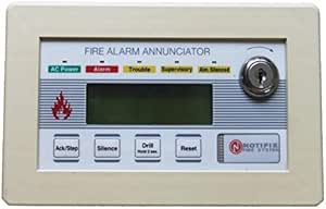 Notifier FDU-80 Character Display Annunciator, Smoke Detectors & Fire ...
