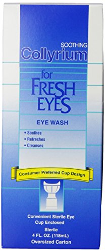 Bausch & Lomb Collyrium Eye Wash, 4-Ounce Bottles (Pack of 3) in ...
