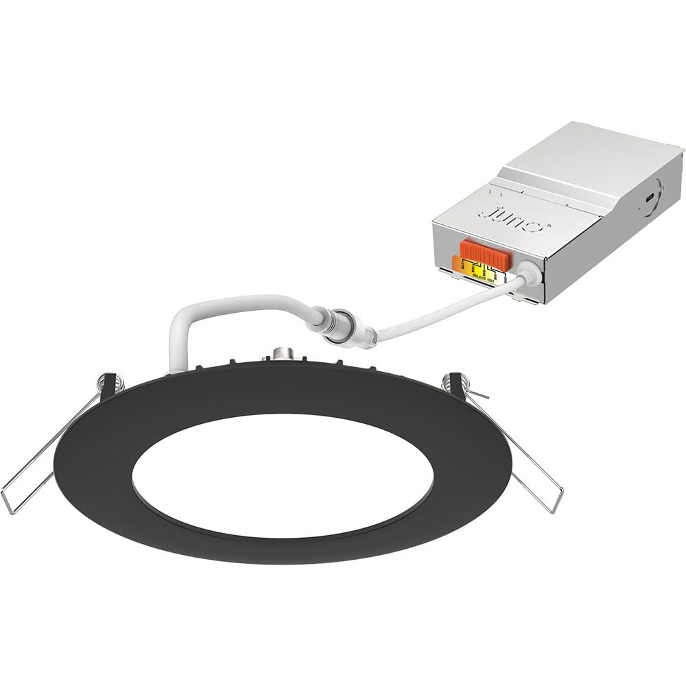 Juno LED Recessed Lights 6 Inch Round Wafer Downlight, 5-in-1 ...