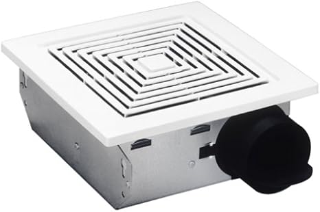 Broan Model 688 Ventilation Fan, 50 CFM 4.0 Sones, White Grille ...