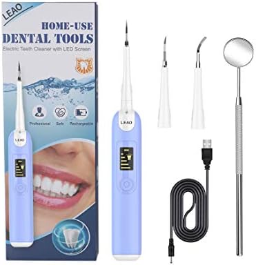 Electric Plaque Remover for Teeth, Ultrasonic Tooth Cleaner Dental ...