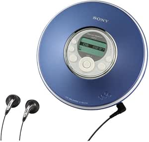 Amazon.com: Sony D-NE319 MP3/ATRAC CD Walkman (Blue) : Electronics