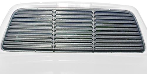 Willpak Industries 8061 ABS Low Profile Design Truck Rear Window Louver ...
