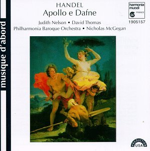Apollo e Dafne: Georg Friedrich Haendel, Nicholas Mcgegan, Mc Gegan ...