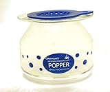 Microwave Popcorn Popper with Butter Melting Lid - The Green Head