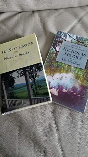 NICHOLAS SPARKS 2 BOOK SET - - THE NOTEBOOK & THE WEDDING: NICHOLAS ...