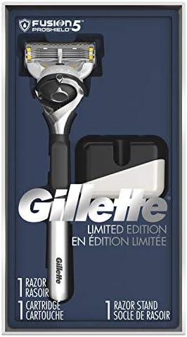 Gillette Fusion5 Proshield Limited Edition Set (Handle + Razor + Stand ...