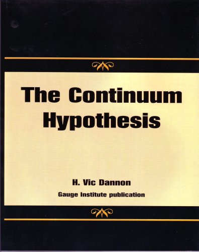 The Continuum Hypothesis: Dannon, H. Vic.: 9780980128710: Amazon.com: Books
