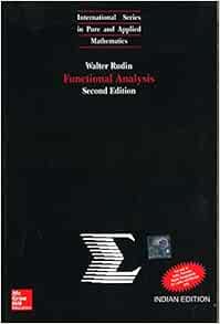 Functional Analysis: Rudin: 9780070619883: Books: Amazon.com