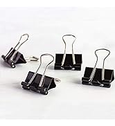Amazon.com : Coideal Black Large Bull Clips Thickened, 10 Pack 3 Inch ...