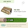 IDL Packaging 36" x 180 feet (2160 inches) Brown Kraft Paper Roll, 30 ...