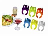 Stainless Steel Wine Glass Plate Clips