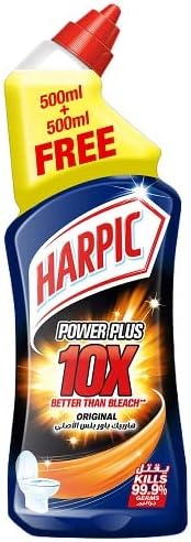 سعر Harpic Toilet Cleaner Liquid Power Plus, Original, 500 ml (Pack of 2) فى مصر | بواسطة امازون ...