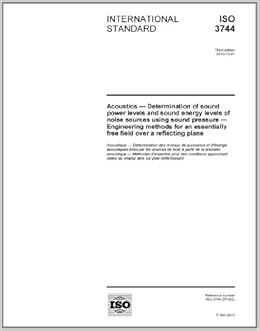 Amazon.com: ISO 3744:2010, Acoustics - Determination of sound power ...