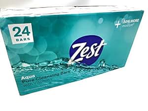 Zest Bar Soap Aqua 4oz Bar Soaps - 20 Bars by Zest: Amazon.ca: Beauty