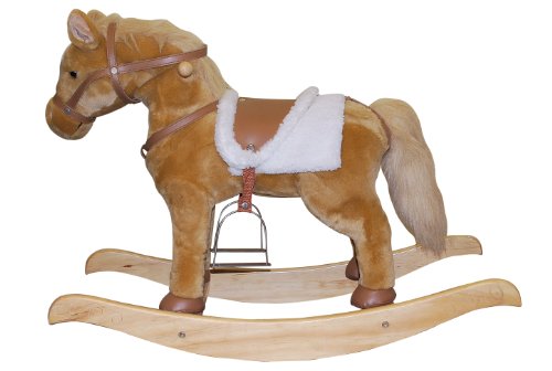 Chrisha Playful Plush Rocking Horse With Sound & Movement | The Kids ...