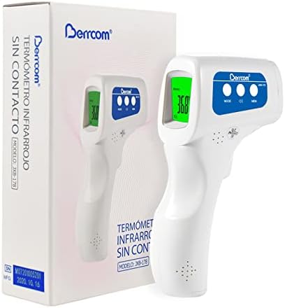 Berrcom Fever Thermometer, Contactless Infrared Forehead Thermometer ...