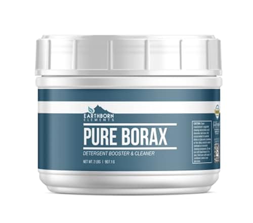 Earthborn Elements Borax Powder (2 lb), Multipurpose Cleaner ...
