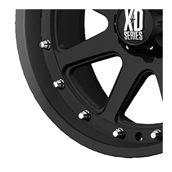 XD Series by KMC Wheels XD798 Addict Matte Black Wheel (17x9"/5x139.7mm ...