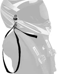 Amazon.com: Crow Black Helmet Restraint Tether Bolts To Helmet And ...