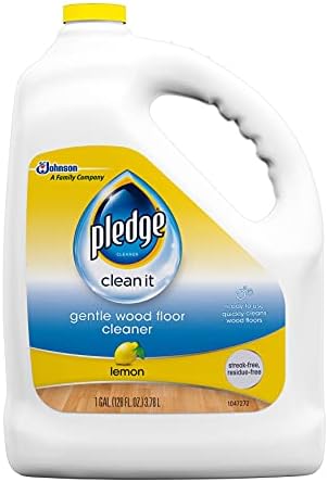 Pledge Wood Floor Cleaner Liquid, Shines Hardwood, Removes Dirt, Safe ...