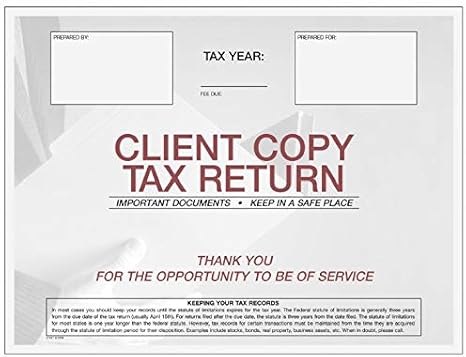 Amazon.com : Client Copy Tax Return Envelope 9-1/2" x 12-5/8", 50/Pk ...
