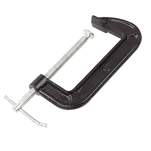 HNBun 4Piece 6inch C-Clamp, Malleable Iron Heavy Duty C-Clamp with ...