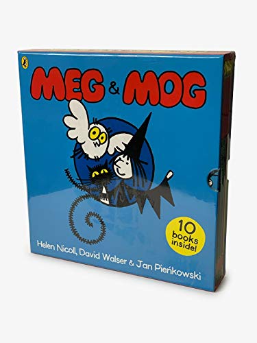 Amazon.com: Meg & Mog 10 Picture Books Collection Box Set (Mog's ...