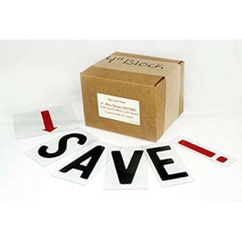 Amazon.com : Sign Letter Track for Flexible Plastic Sign Letters - Set ...